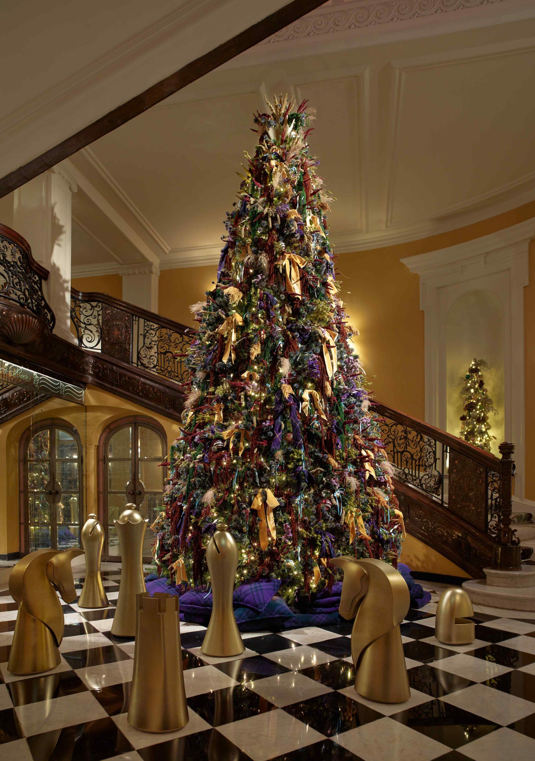 Claridge’s Christmas Tree 2025: By Daniel Lee for Burberry - Freya Olsen
